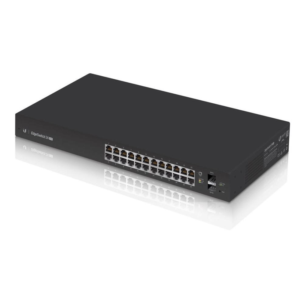 Switch Managed, Gigabit, EdgeSwitch 24 Lite Ubiquiti, 2 x SFP, 24 x ...