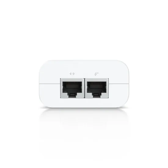 Injector PoE+ Ubiquiti 30W, 48V, 0.65A, RJ45 Gigabit, U-PoE+