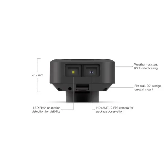 Interfon video profesional Ubiquiti cu sonerie, UVC-G4 Doorbell Pro PoE ...