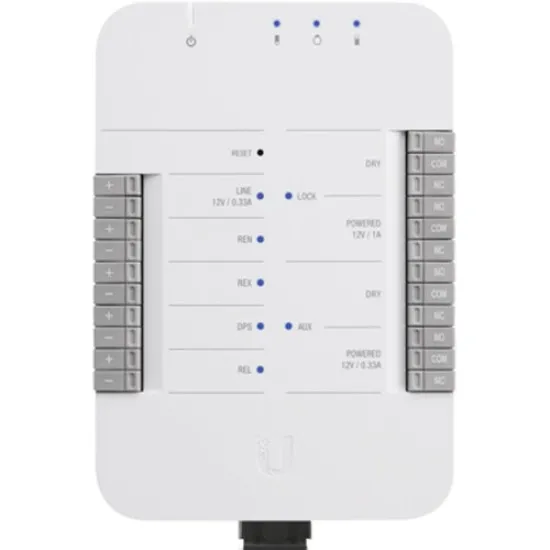 UniFi Access Hub Ubiquiti, 4 Porturi Gigabit, PoE++, UA-Hub