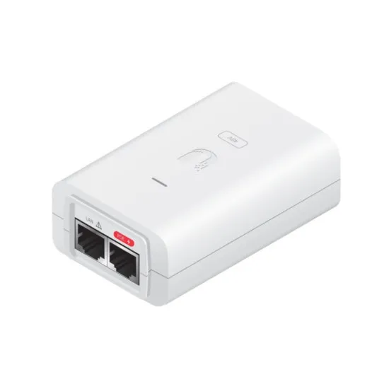 Injector PoE Ubiquiti UniFi 24W 48V 0.5A, POE-48-24W-WH