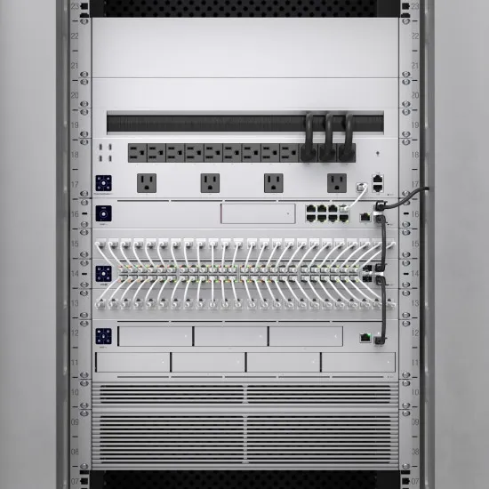 UniFi panou blank 2U 19" gri, UACC-Rack-Panel-Vented-2