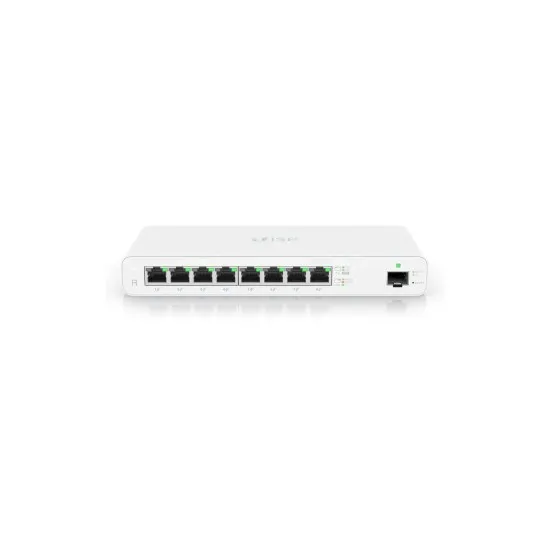 Router UISP Ubiquiti, 8 Porturi PoE pasiv+1 Port SFP, UISP-R