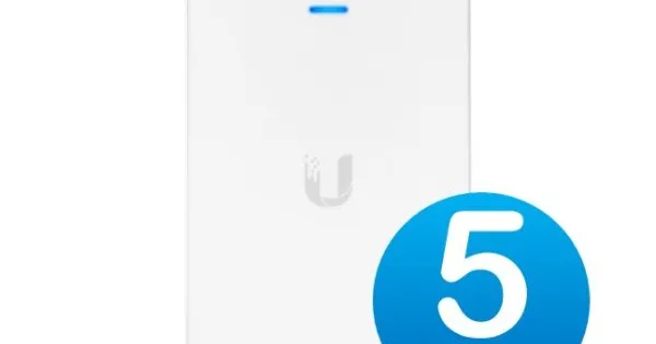 Access Point Wi-Fi UniFi AC In-Wall UAP-AC-IW-5 - 5 Bucăți
