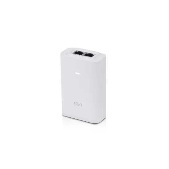 Injector PoE Ubiquiti UniFi, 24V, 1A, 24W, POE-24-24W-WH