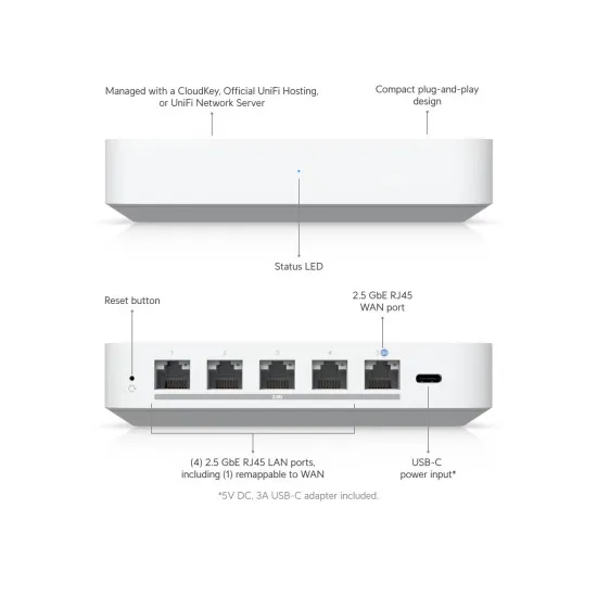 Router Ubiquiti UniFi Gateway Max - UXG-Max