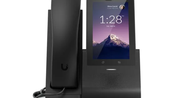 Telefon pentru birou Ubiquiti VoIP multi-touch PoE WiFi, UTP-Touch-U